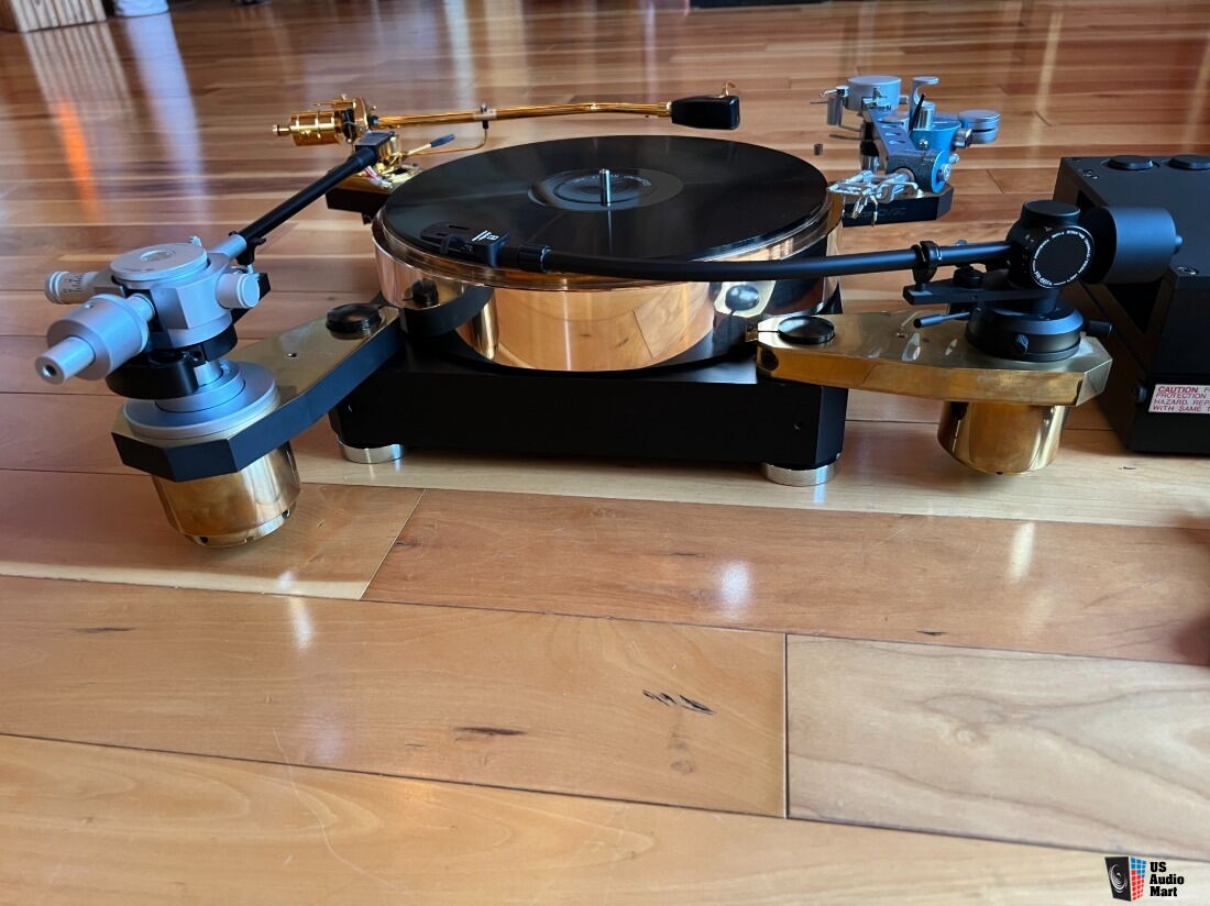 Micro Seiki RX-5000 Table + RY-5500 Motor Drive + Goldmund Relief Mat ...