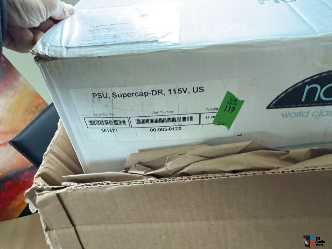Naim Supercap DR Power Supply Photo #6005902 - US Audio Mart