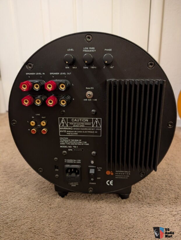 Anthony Gallo TR-1 Powered Subwoofer | Excellent Condition Photo ...