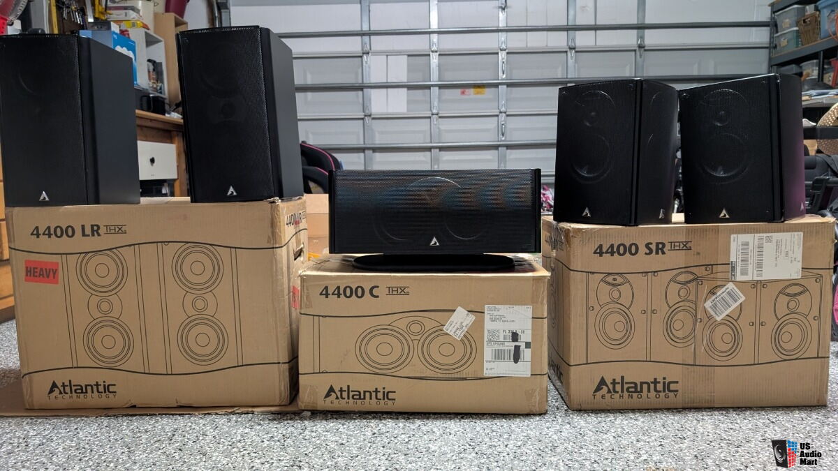 Atlantic Technology 4400 THX 5 speaker system For Sale - US Audio Mart