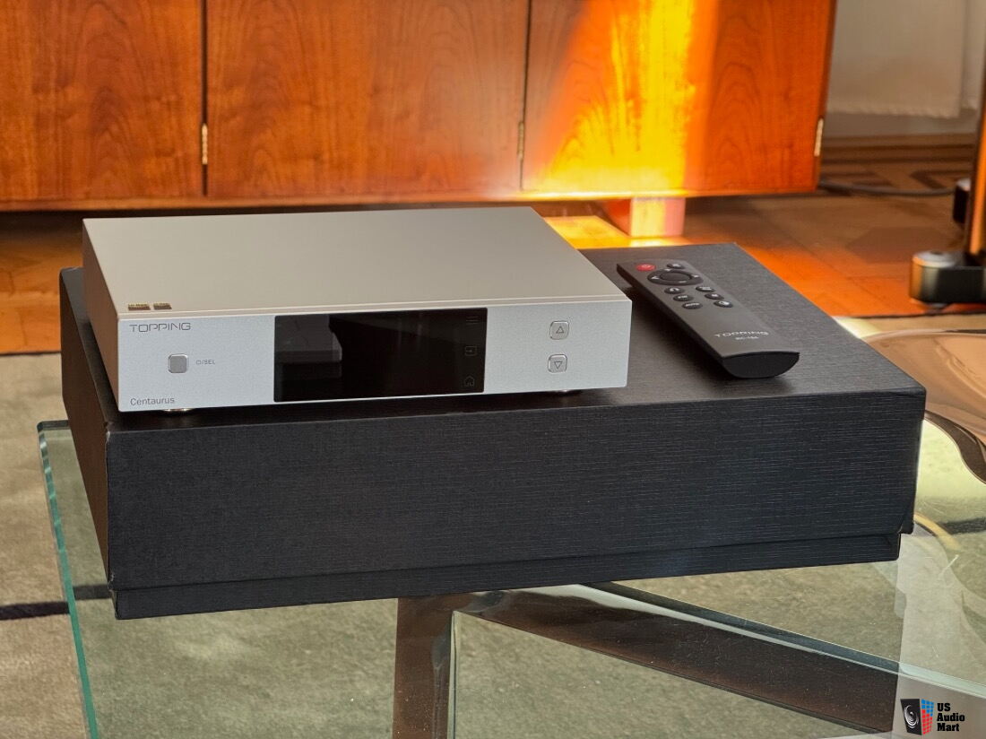 Topping Centaurus DAC Silver, Mint with Box For Sale - Canuck Audio Mart
