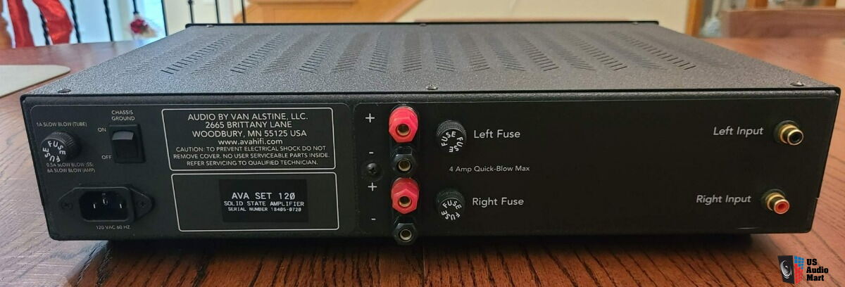 Audio by Van Alstine AVA Vision SET 120 power amplifier single ended ...