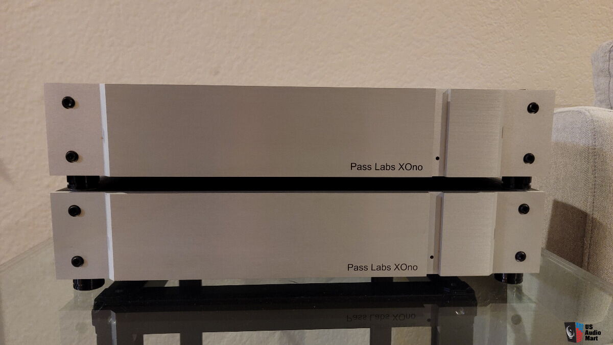 Pass Labs Xono Phonostage Preamplifier Two Chassis Full Size Power ...