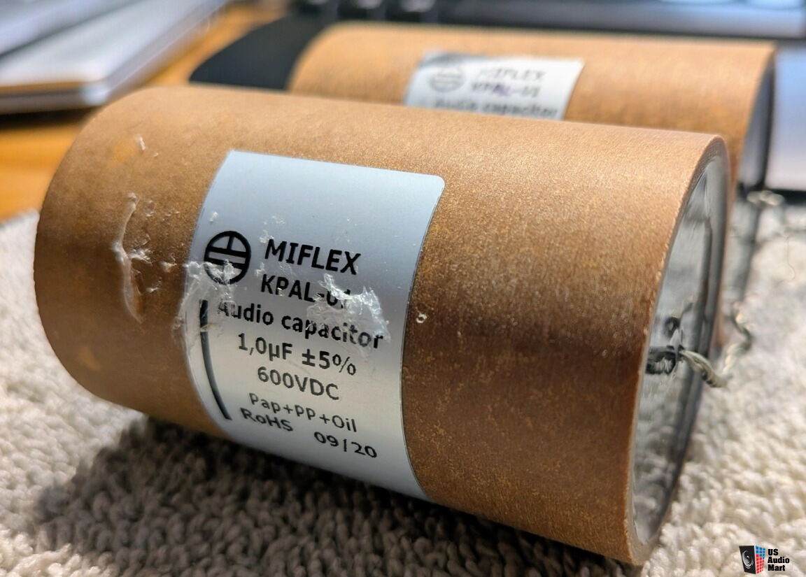 MIFLEX 600V KPAL-01 1.0uF Capacitors - Pair Photo #6010820 - US Audio Mart