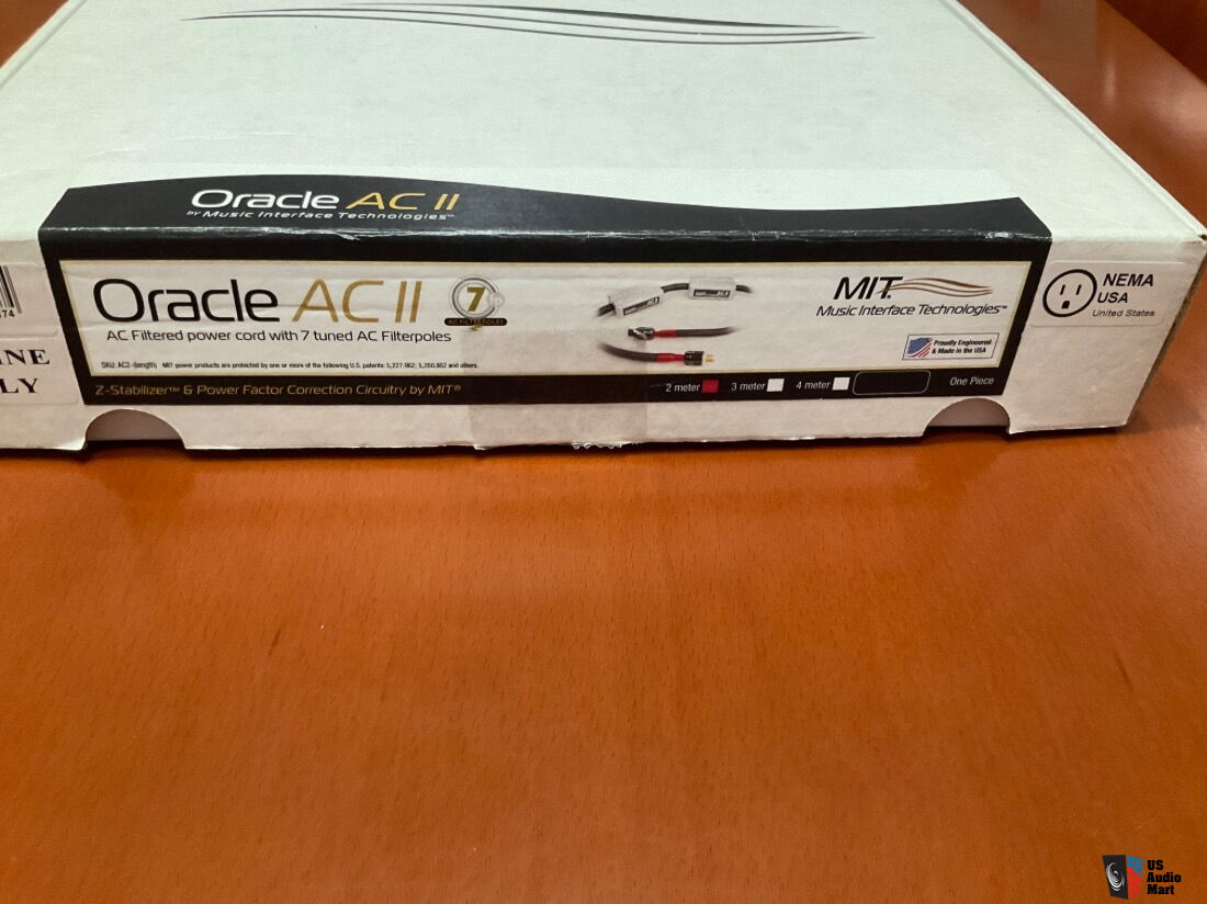 MIT Oracle AC II 2 meters Power Cord Photo #6011300 - US Audio Mart