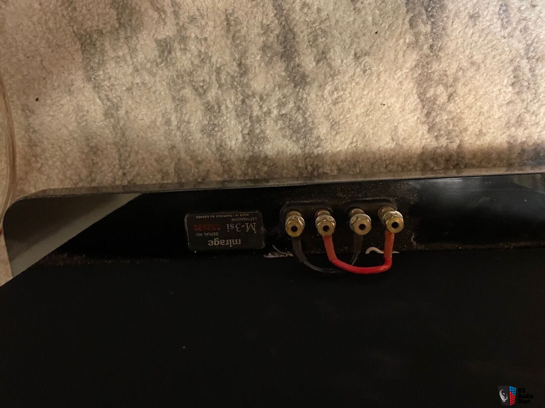 Mirage M3si....recapped, excellent Photo #6012166 - US Audio Mart