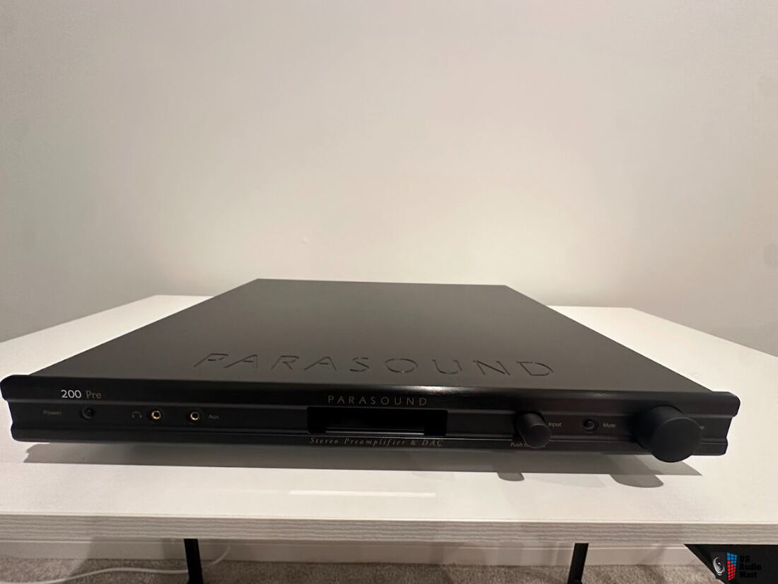 Parasound 200 Pre Stereo Preamplifier/DAC; MM & MC Phono - Barely used ...