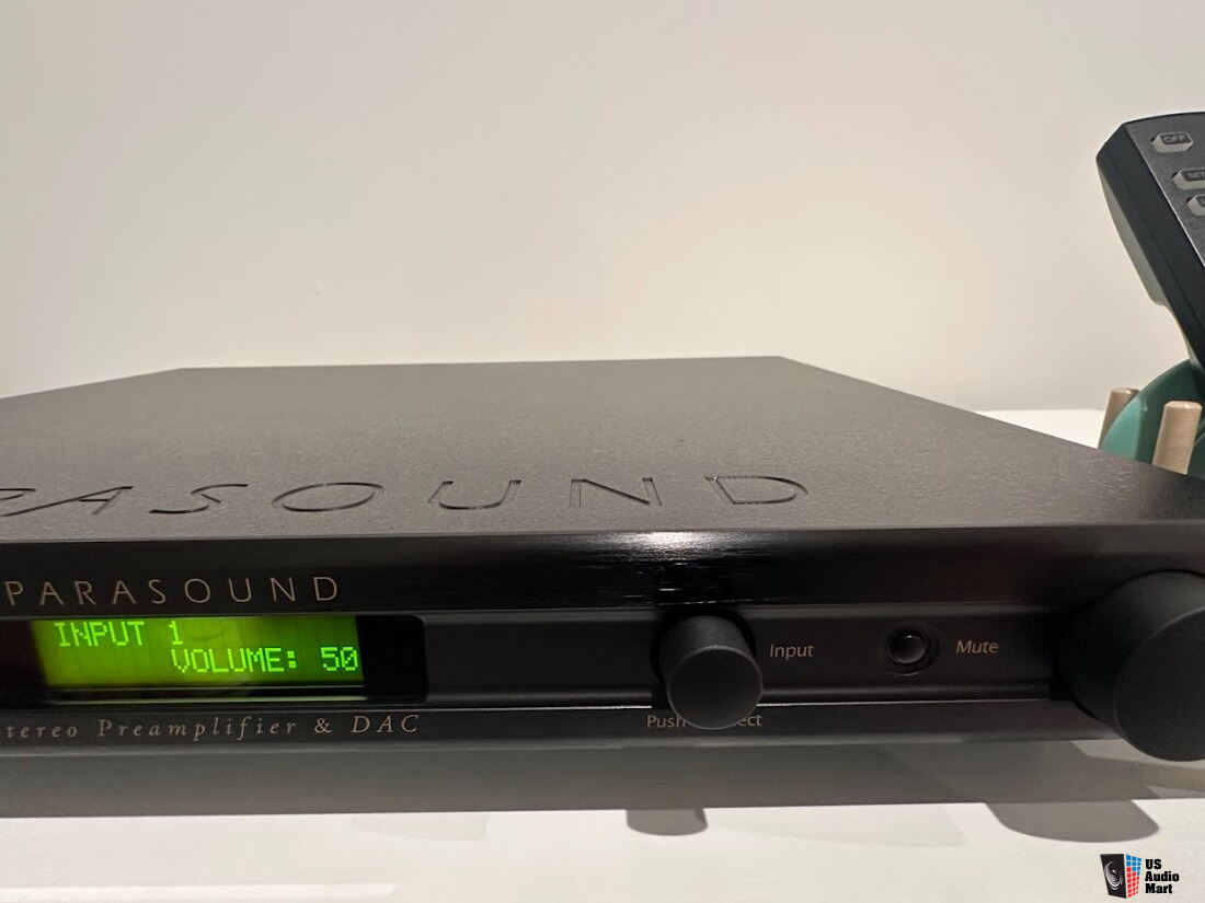 Parasound 200 Pre Stereo Preamplifier/DAC; MM & MC Phono - Barely used ...
