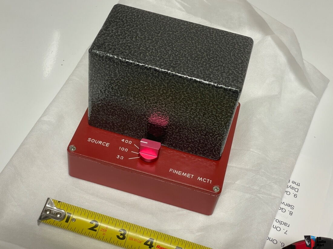 Finemet FM-MCT1 Moving Coil Step Up Transformer (Ned Clayton Build ...
