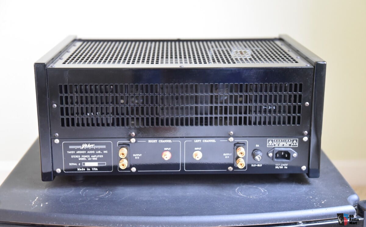 ARONOV LS-960 Stereo power amplifier Photo #6014950 - US Audio Mart