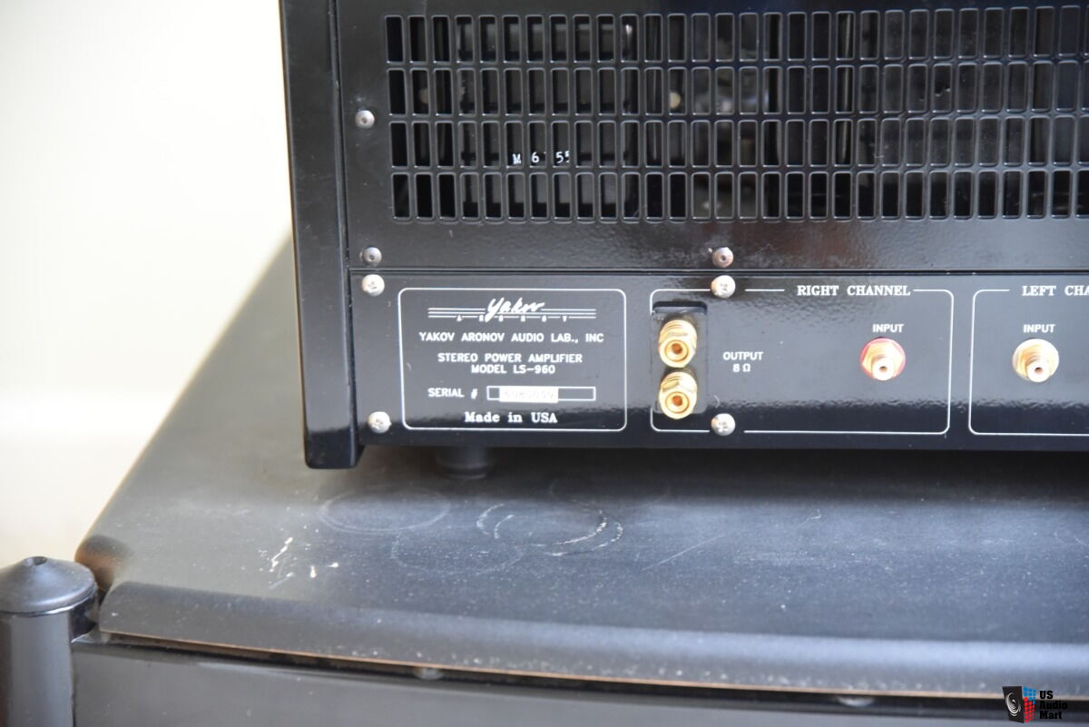 ARONOV LS-960 Stereo power amplifier Photo #6014950 - US Audio Mart