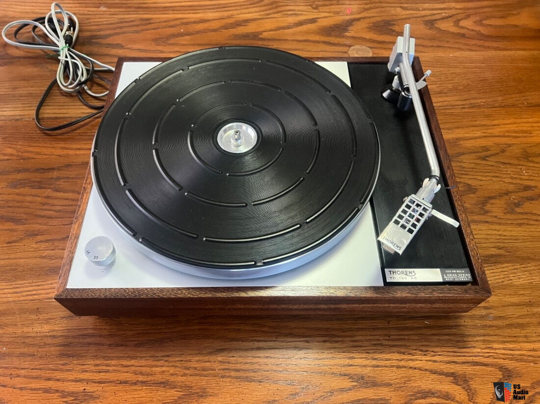 Thorens TD-150ab turntable -restored with new Sumiko Pearl For Sale ...