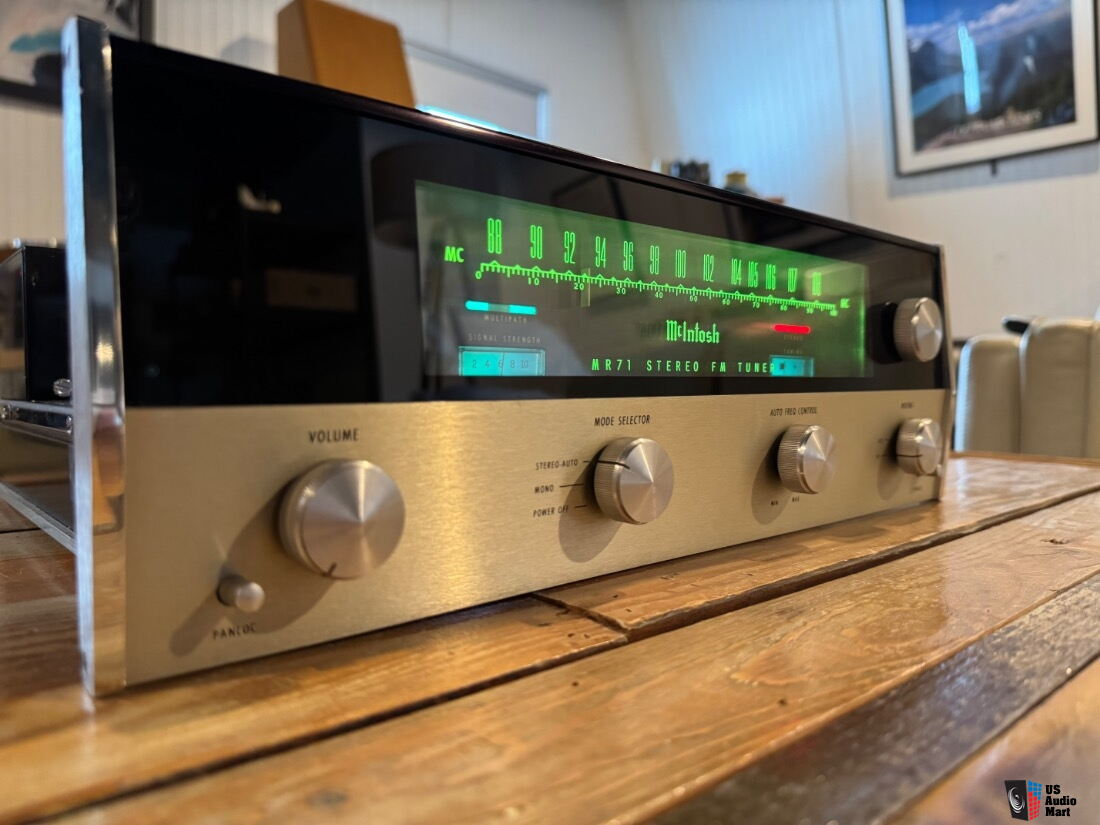 McIntosh MR71 Tube FM Tuner - Serviced - Minty - Free Shipping! Photo ...