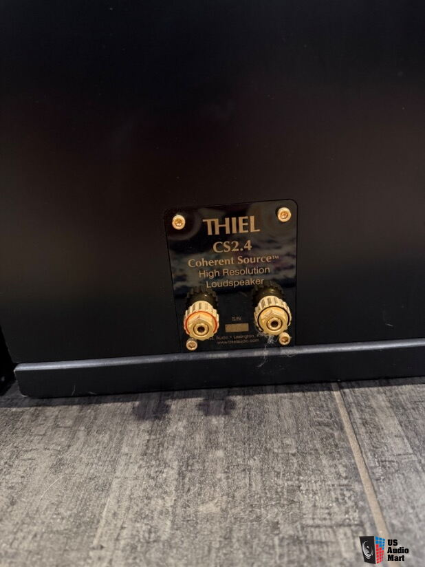 Thiel 2.4 Speakers in excellent Conditio Photo #6016354 - US Audio Mart