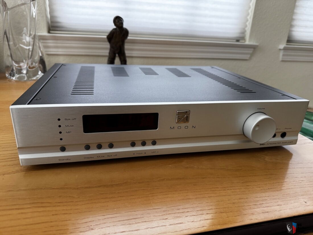 Simaudio MOON 340i D3 PX Integrated Amp - DAC - MM/MC Phono - Balanced ...