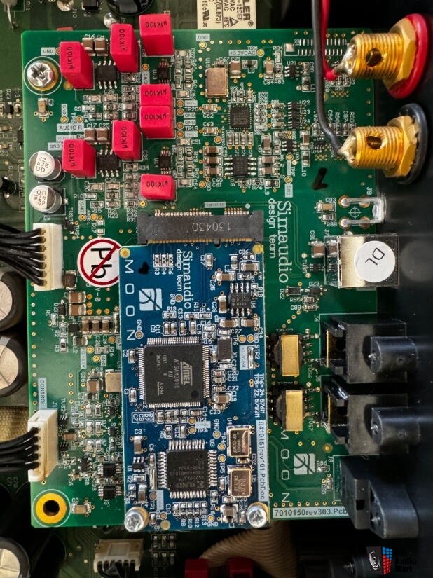 Simaudio MOON 340i D3 PX Integrated Amp - DAC - MM/MC Phono - Balanced ...