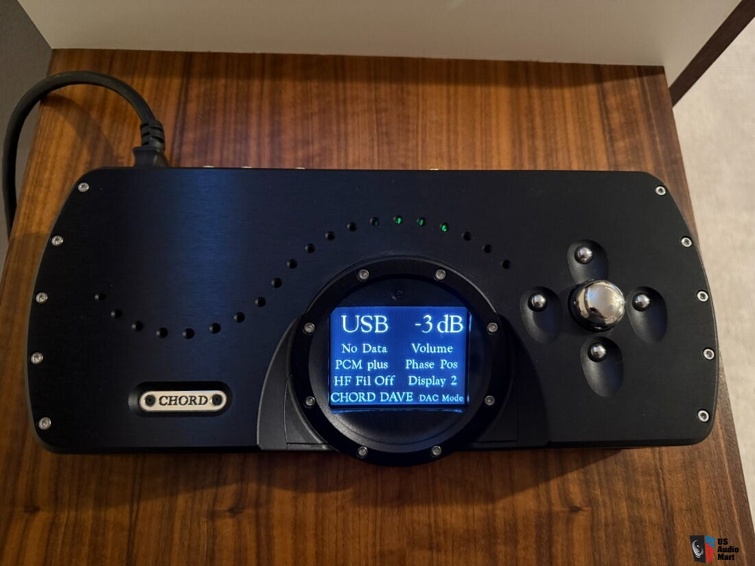 Chord Electronics Dave DAC - Black Photo #6017764 - US Audio Mart
