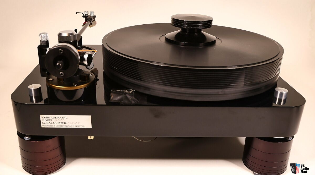 Basis AUDIO Model 2500 Turntable with Hi-End Graham Tonearm Photo ...