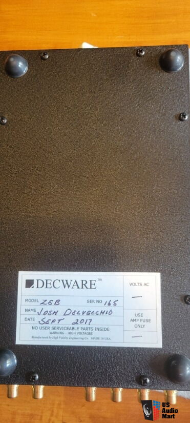 Decware ZSB Zen Switch Boxes, 2 Available, With and W/Out a/b switch ...