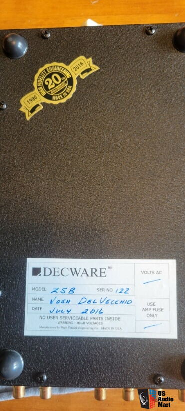 Decware ZSB Zen Switch Boxes, 2 Available, With and W/Out a/b switch ...