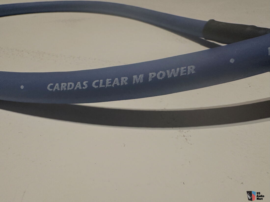 Cardas Clear M Power Cable 1M Photo #6019454 - US Audio Mart