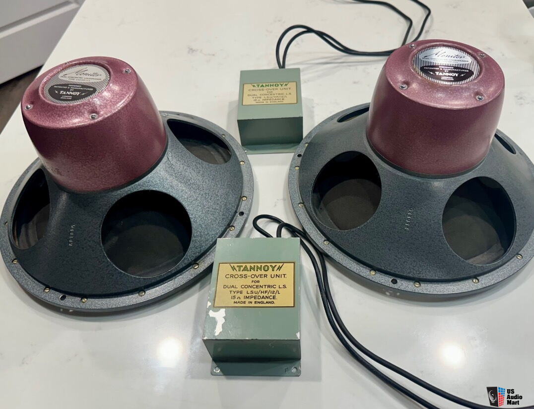 Tannoy Monitor Red LSU/HF/12.L 12" Drivers with Crossovers Photo ...