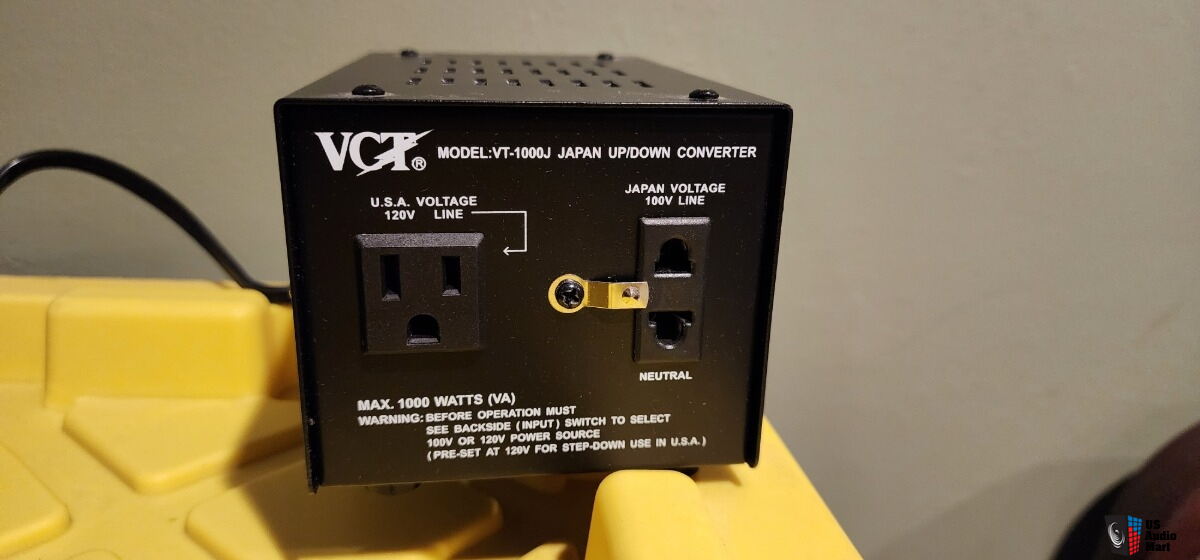 VCT Step-up/Step-down transformer Photo #6019675 - US Audio Mart