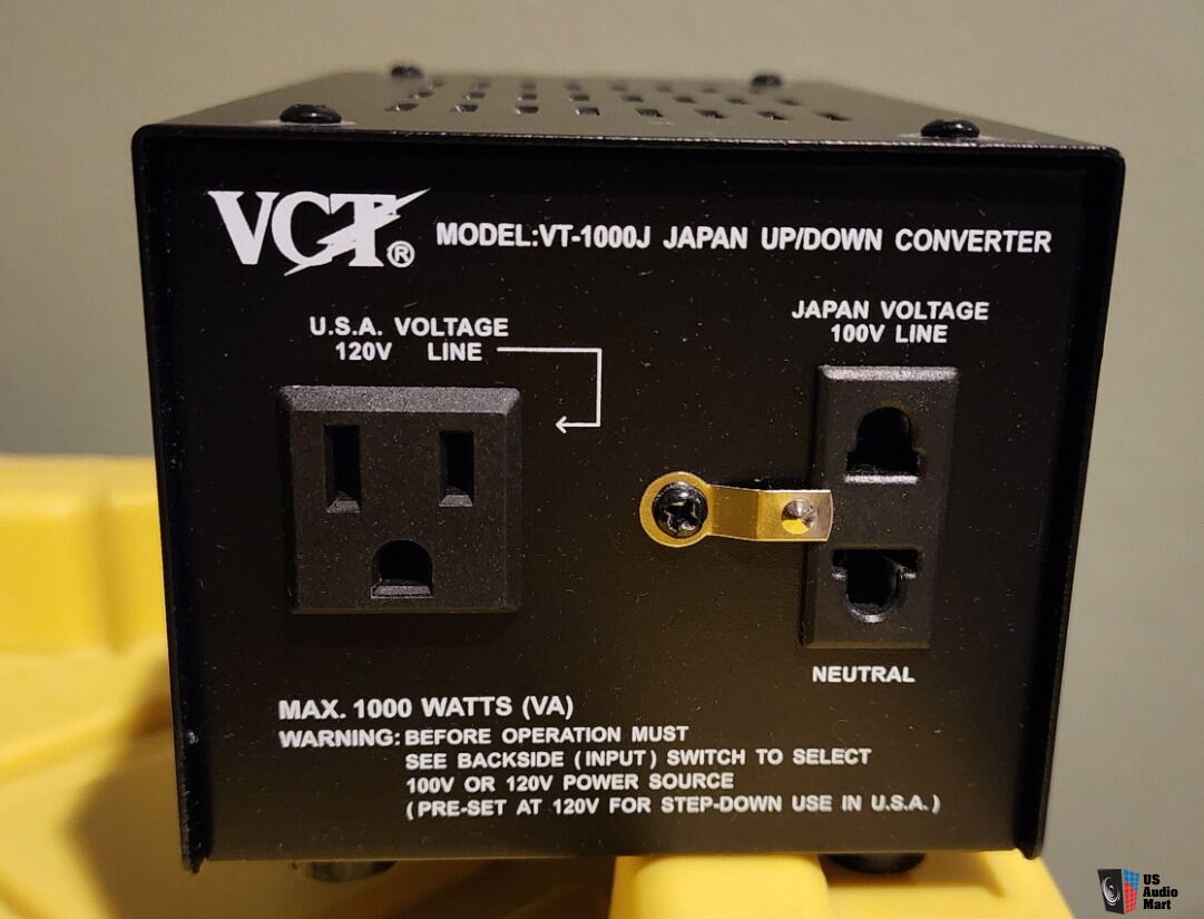 VCT Step-up/Step-down transformer Photo #6019675 - US Audio Mart