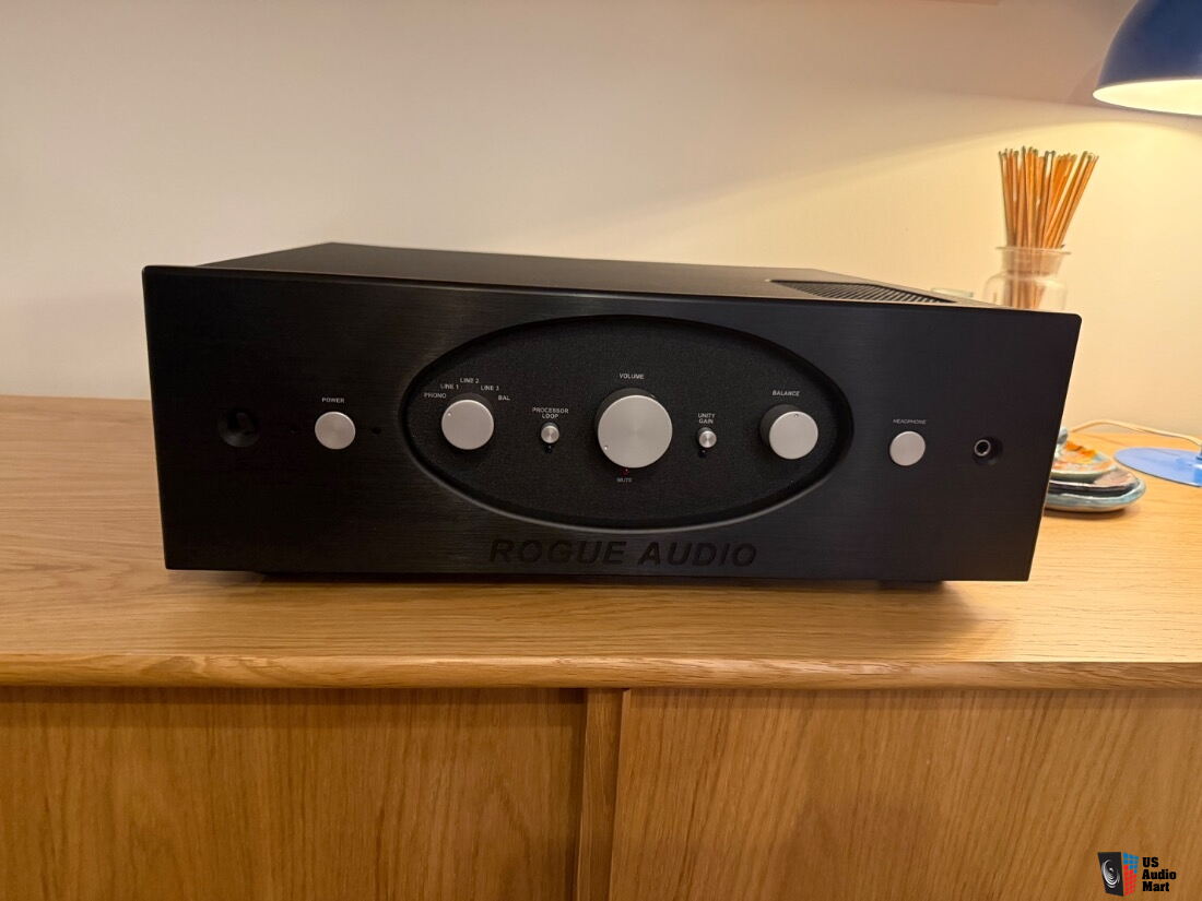 Rogue Audio Pharaoh II Integrated Amplifier - Black (Demo Unit) Photo ...
