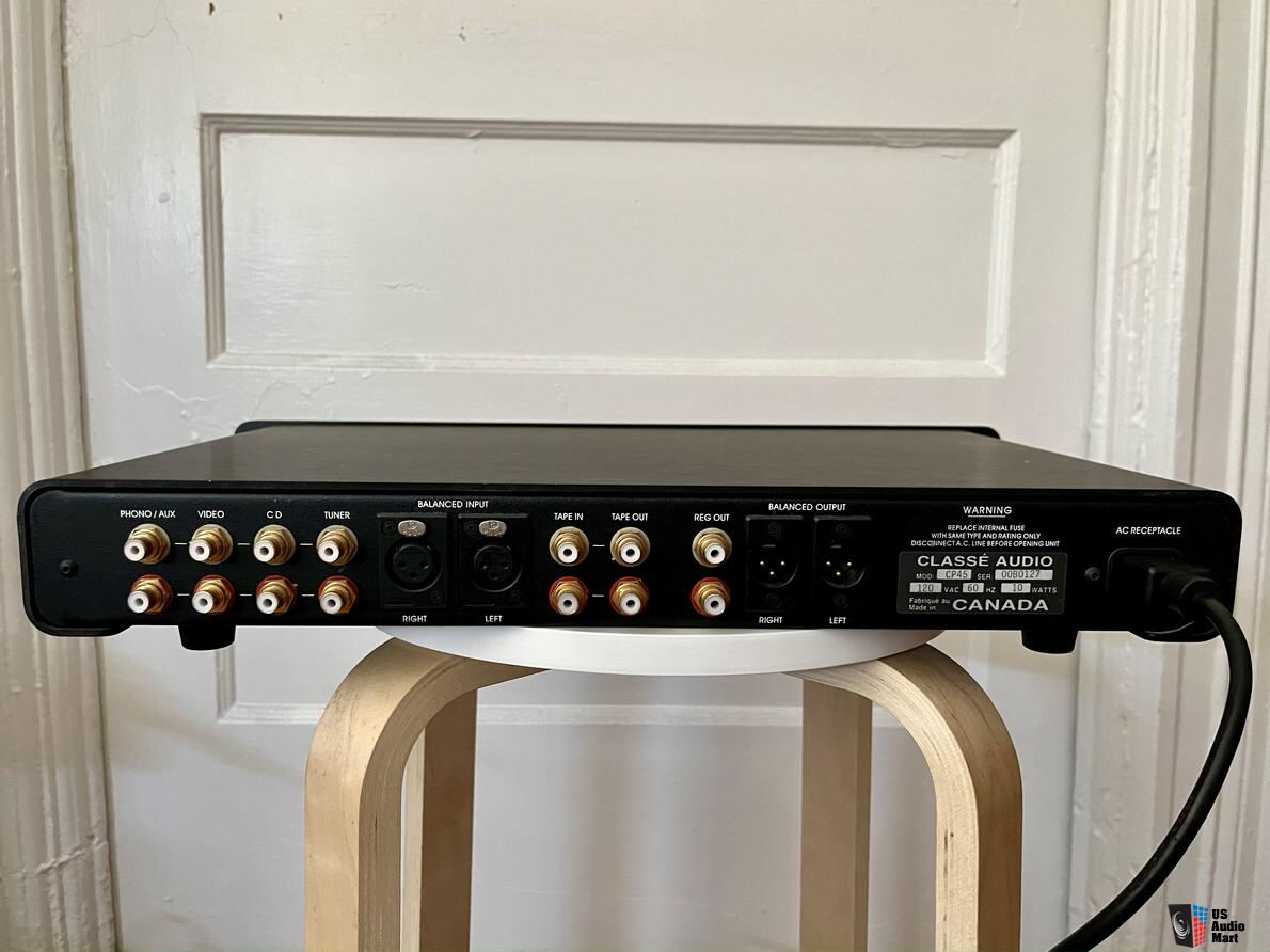 Classe Audio CP-45 Stereo Preamplifier Solid State Class A Black ...