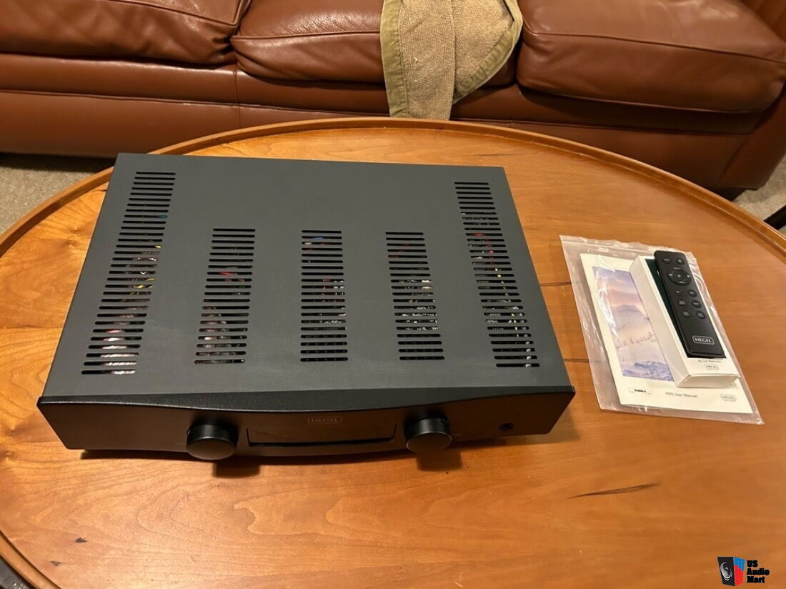 Hegel H95 Integrated amp with upgraded Hegel metal remote Photo ...