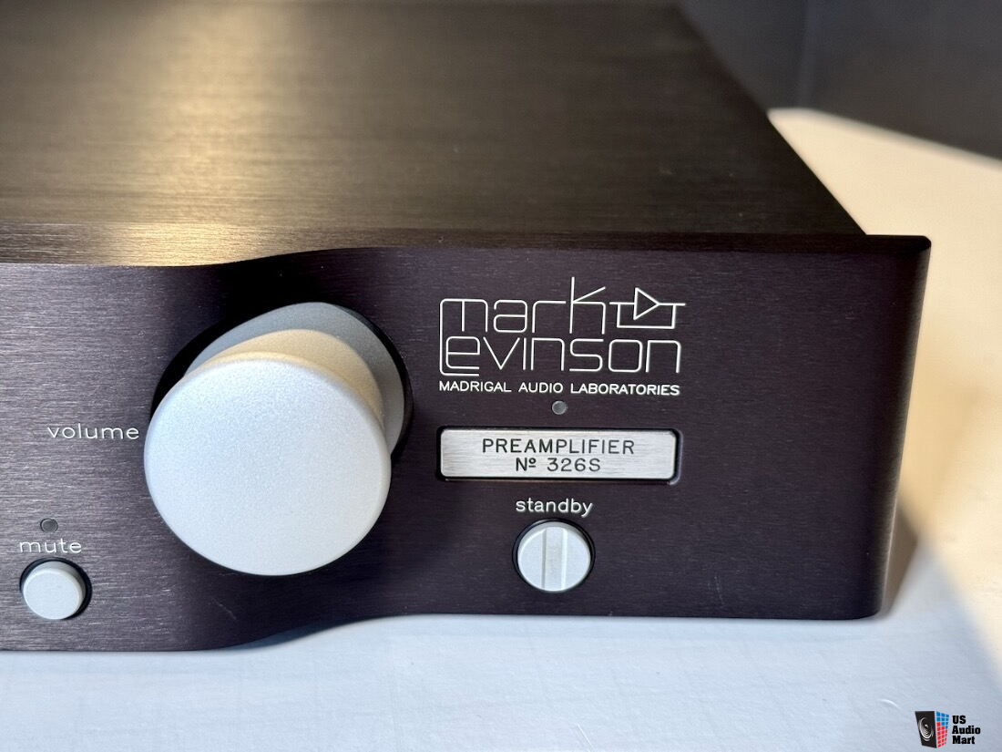Legendary Mark Levinson No. 326S Preamplifier Photo #6022207 - US Audio ...