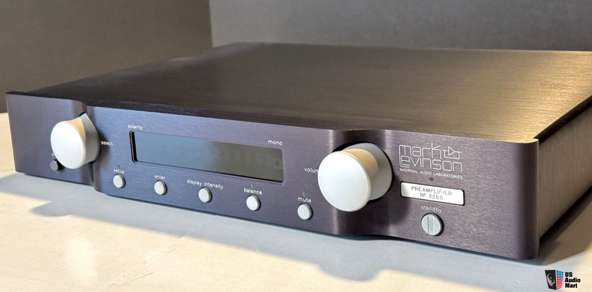 Legendary Mark Levinson No. 326S Preamplifier Photo #6021914 - US Audio ...