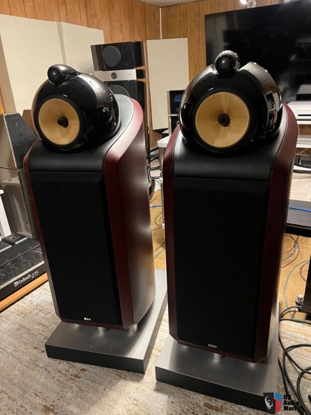 Bowers & Wilkins 800 Nautilus (Red cherry) Photo #6022744 - US Audio Mart
