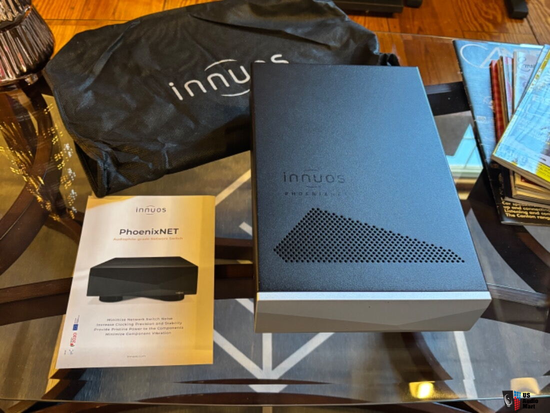 Innuos PhoenixNET Audiophile Network Switch - None Better! Photo ...