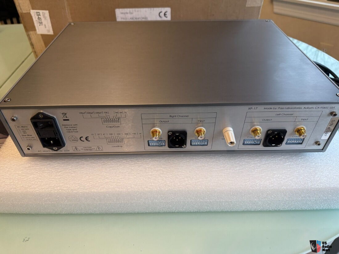 Pass Labs XP17 Phono Pre Amp - amazing sound Photo #6023316 - US Audio Mart