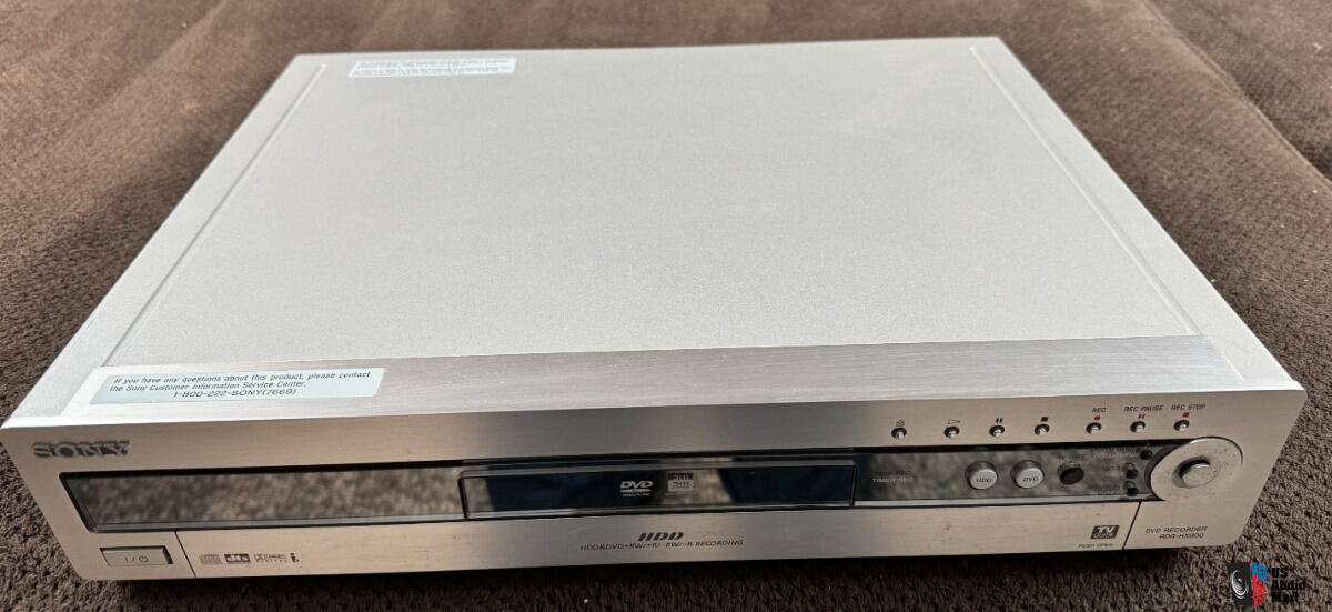 Sony RDR HX900 DVD Recorder Photo #6023488 - US Audio Mart