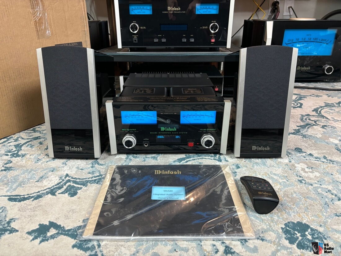 McIntosh MXA80 Integrated Audio System - Complete For Sale - US Audio Mart
