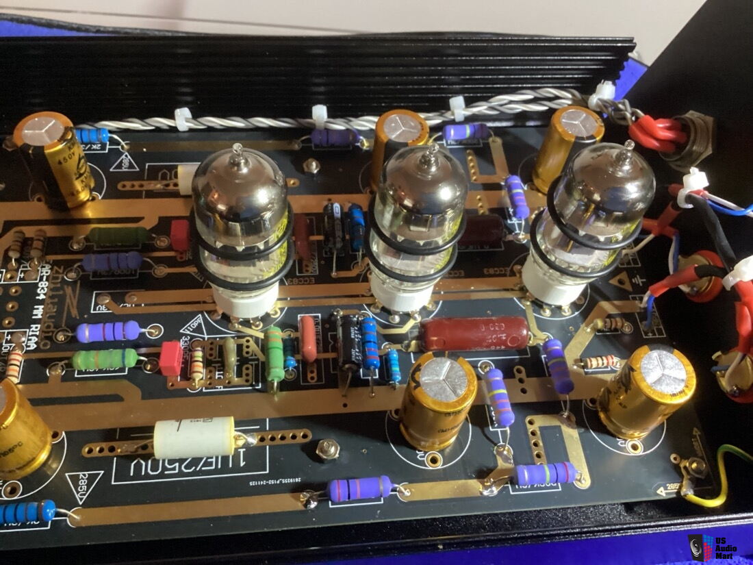 HiFi split MM 2 piece 3 tube phono preamp Photo #6023758 - US Audio Mart