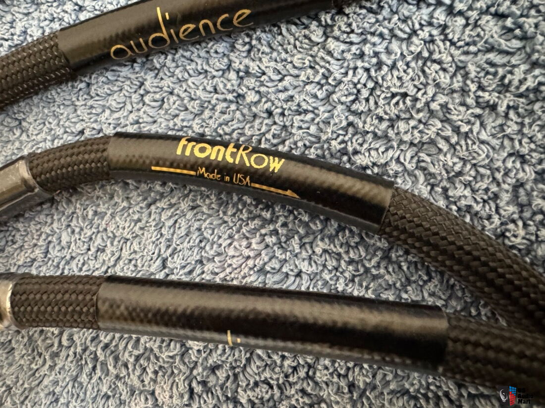 Audience Front Row XLR 1 meter Interconnect Photo #6023809 - US Audio Mart