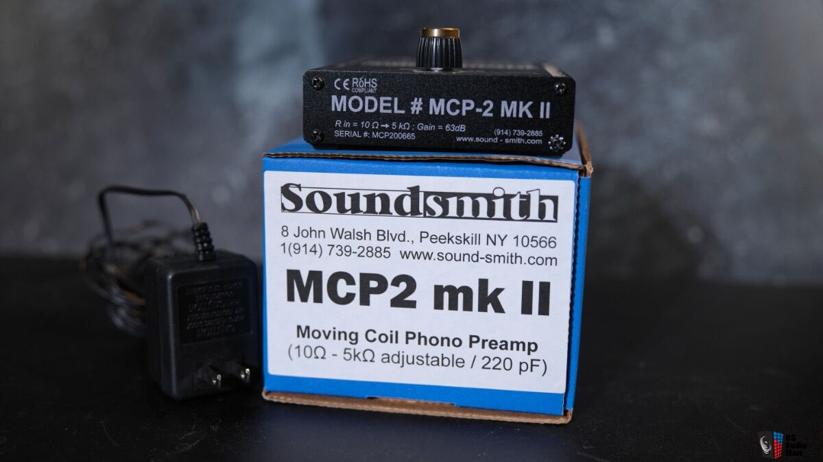 SoundSmith MCP2 phono pre..... for low output MC or MIMC cartridges ...