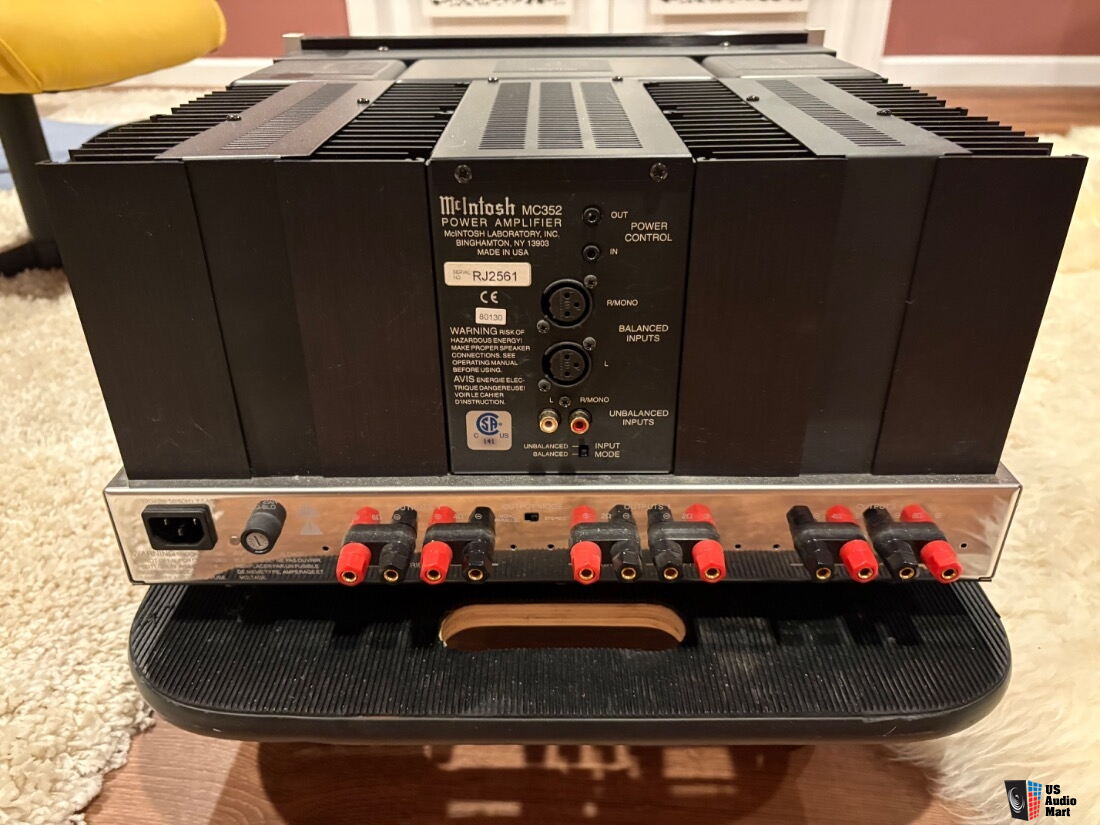 McIntosh MC352 Power Amplifier Photo #6025838 - US Audio Mart