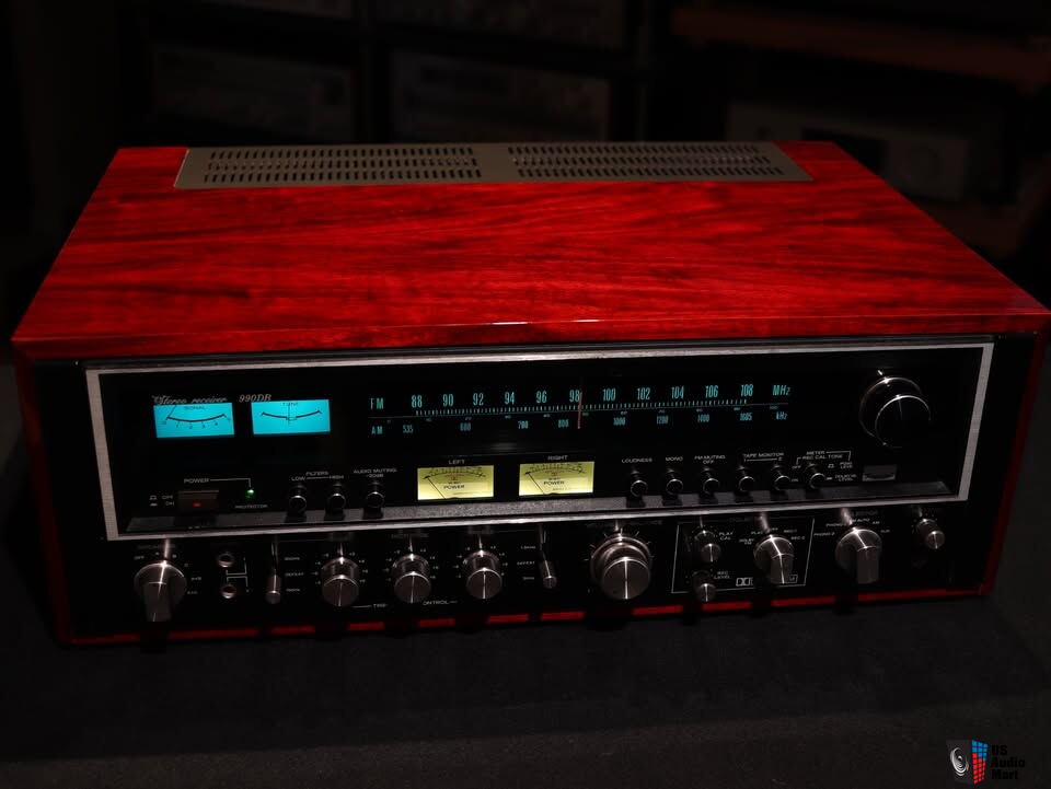 Sansui 990DB Stereo Receiver Black 9090DB Recapped Photo #6026317 - US ...