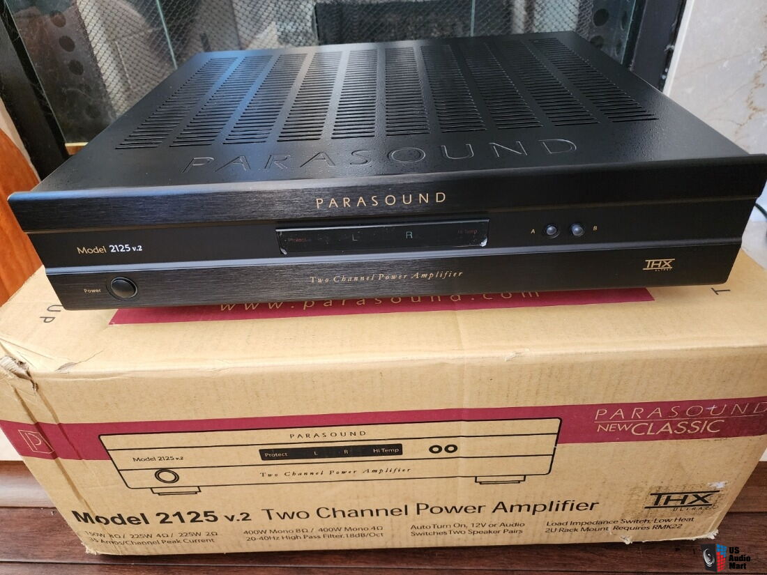 Parasound 2125 v2 Amplifier For Sale - US Audio Mart
