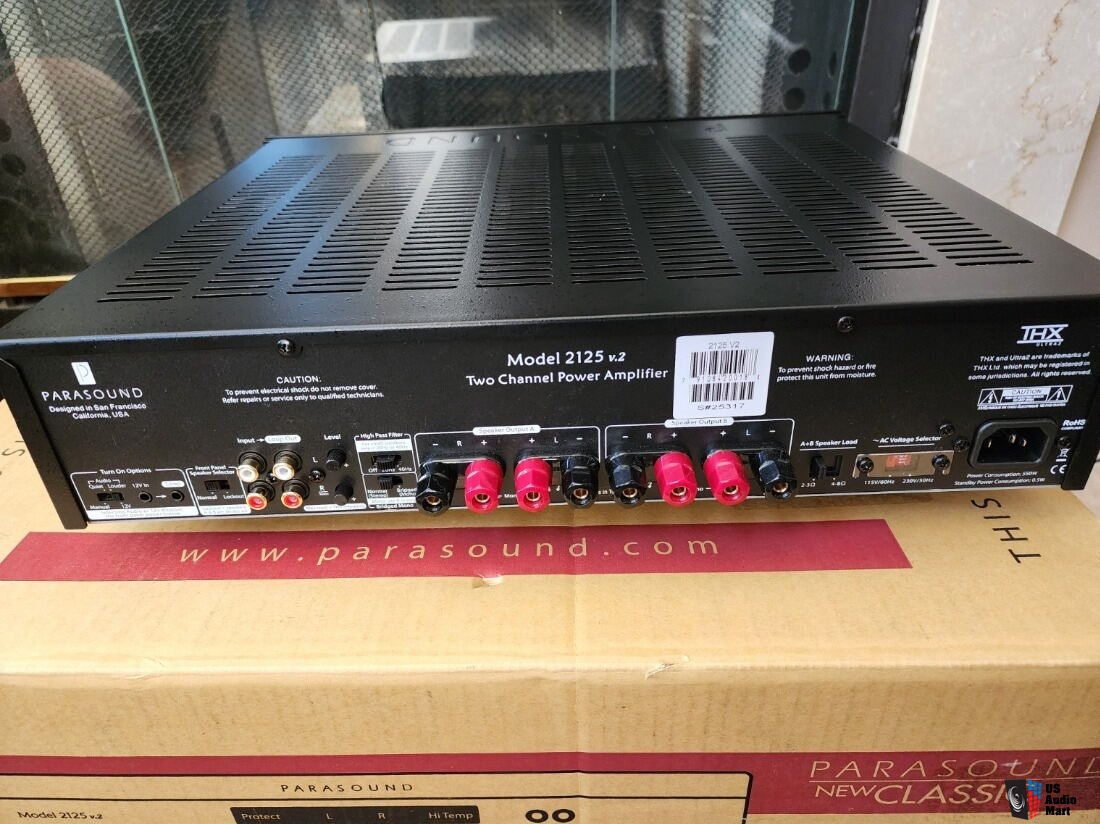 Parasound 2125 v2 Amplifier Photo #6027063 - US Audio Mart