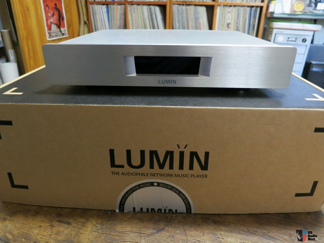 Lumin U1 MINI Streamer Transport ~ Silver ~ Superb Quality ~ Roon Ready ...