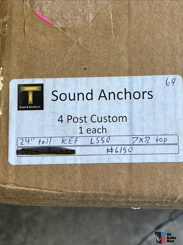 Sound Anchors speaker stands 24" tall 4 post Photo #6026282 - US Audio Mart