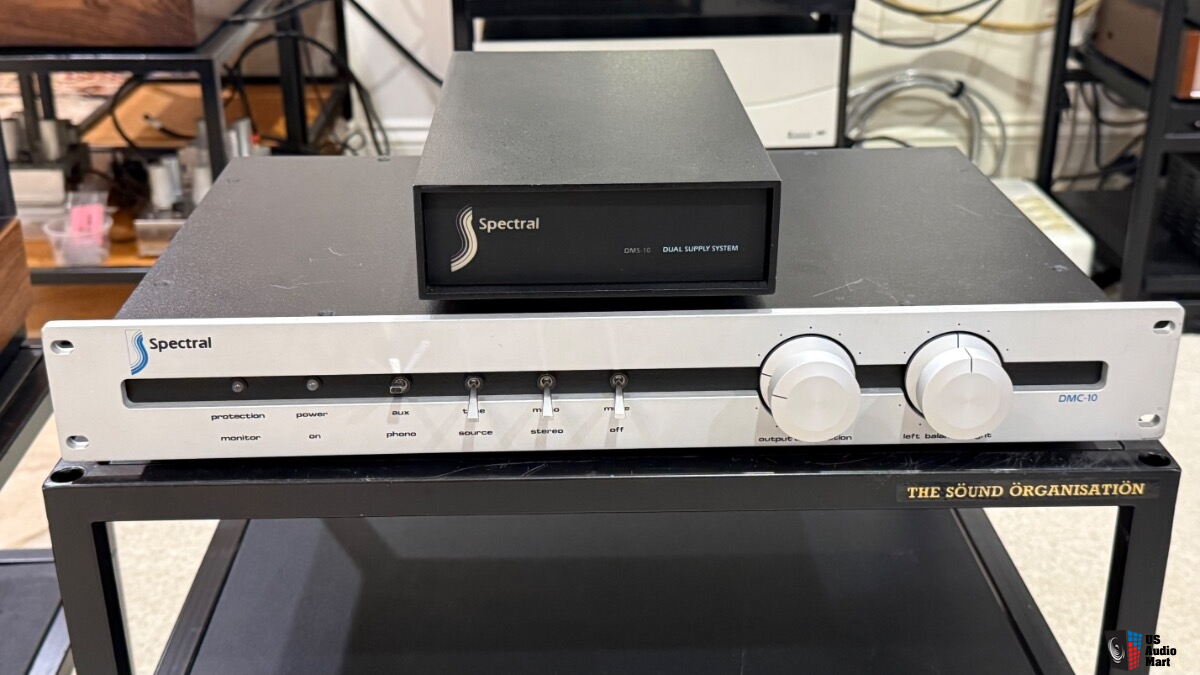 Spectral DMC-10 Preamp with Spectral Outboard Power Supply For Sale ...