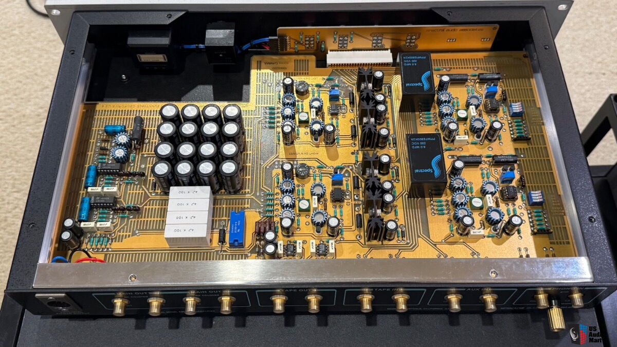 Spectral DMC-10 Preamp with Spectral Outboard Power Supply Photo ...