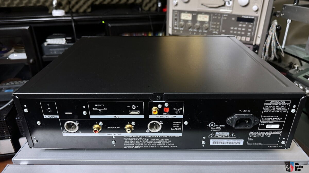 Sony XA5400ES Super Audio CD Player Photo #6029876 - Canuck Audio Mart